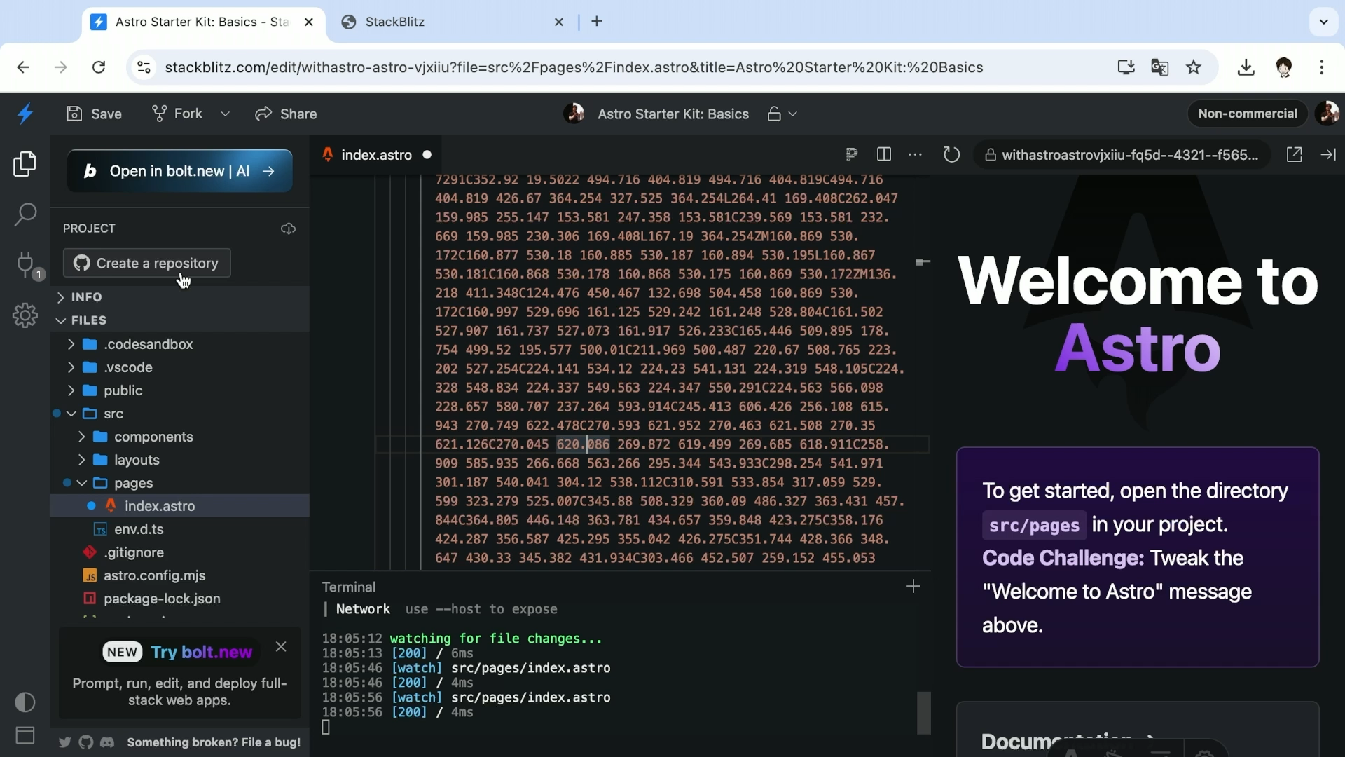 AIでコードを自動生成できる、StackBlitz+Bolt.newを紹介 | ともすたmedia | ともすた